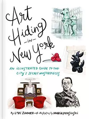 Preview thumbnail for 'Art Hiding in New York: An Illustrated Guide to the City's Secret Masterpieces