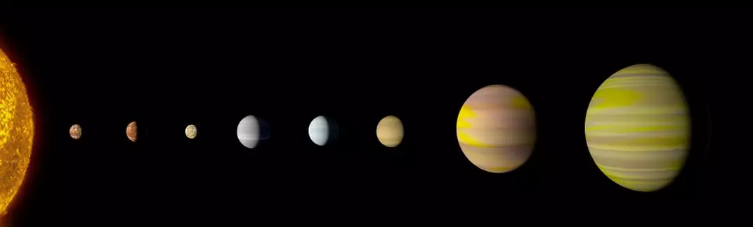8 planeti i sistemit diellor