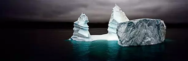 Grand Pinnacle Iceberg, מזרח גרינלנד, מהקרחון האחרון, 2006, מאת קמיל סימן