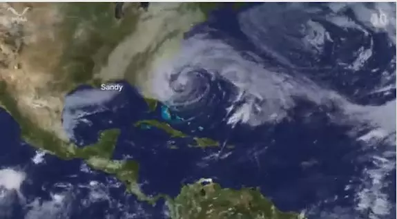 Гледайте всички урагани от 2012 г. в едно видео
