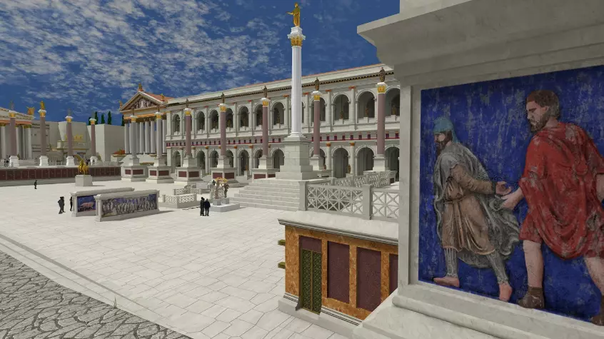 Амбіцыйны вопыт VR аднаўляе 7000 рымскіх будынкаў, помнікі іх былой славы