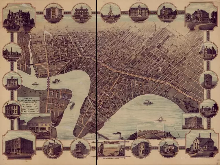 Biblioteka Kongresu umieszcza swoją kolekcję map na mapie 8808_2