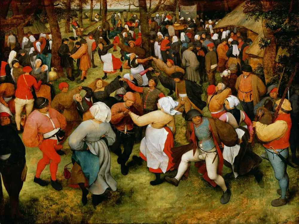 Ceiliúrann Taispeántas Detroit 'The Wedding Dance' le Bruegel agus a chuid Codanna Conspóideacha