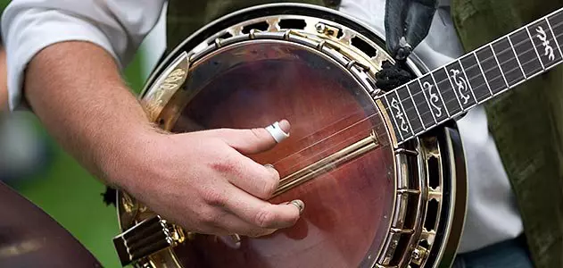 Banjo jueu de bluegrass