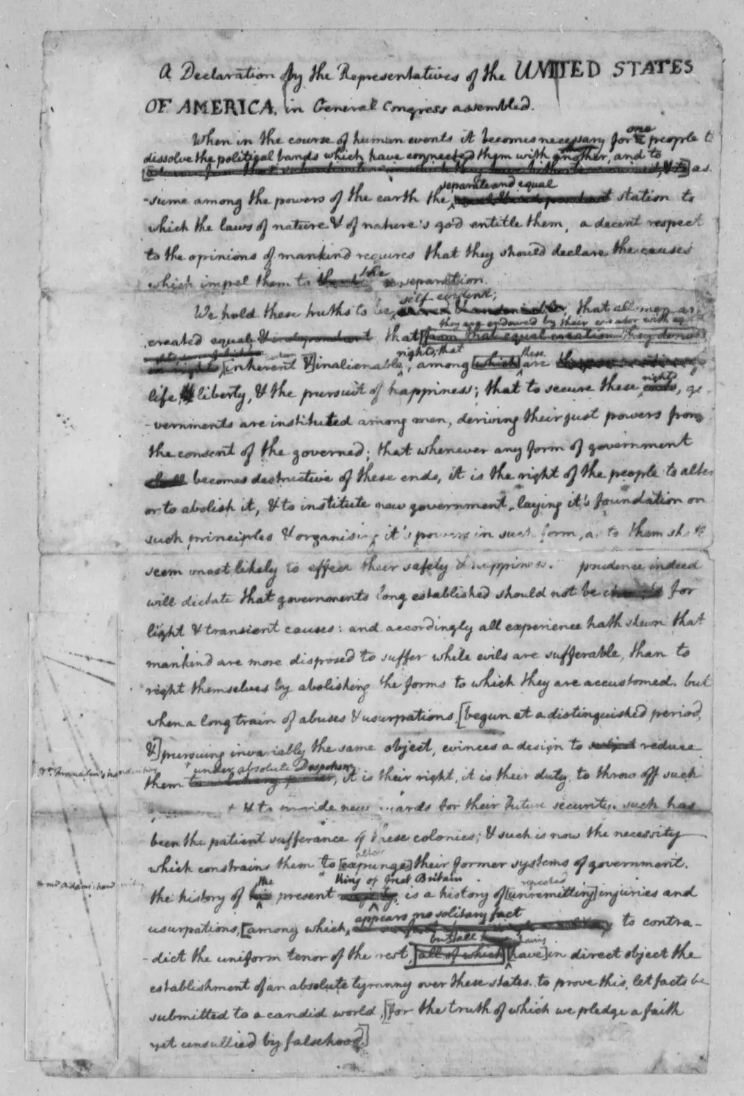 Library of Congress' præsidentielle papirer, fra Washingtons geometrinotater til Wilsons kærlighedsbreve, er nu online 9059_2