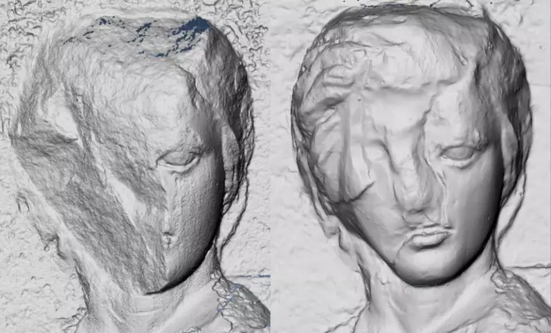 3-D изображенията разкриват последствията от влошаването на мраморите на Партенона