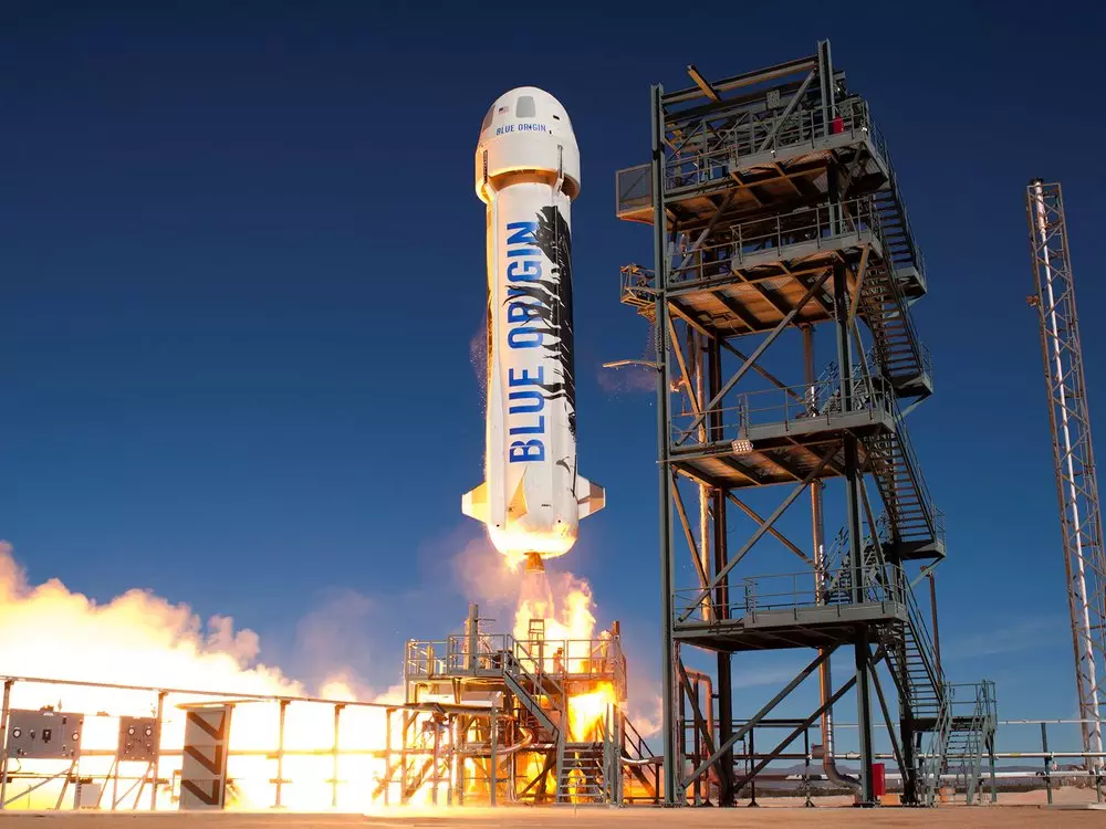 Lês de brief skreaun troch John Glenn om Jeff Bezos te earjen foar Blue Origin
