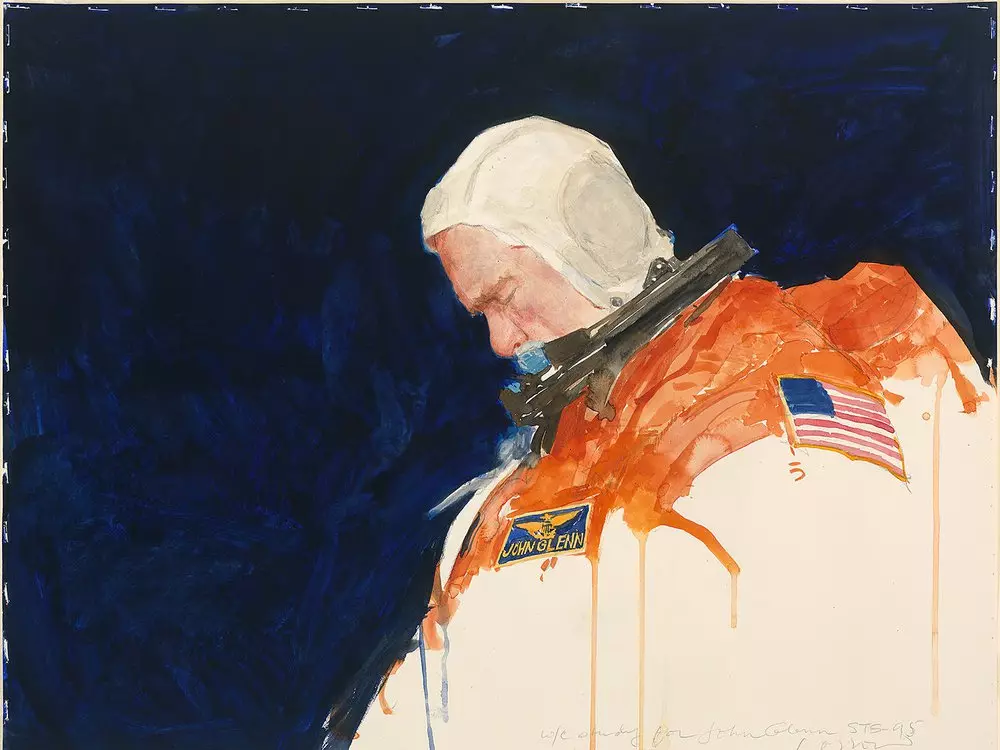 In Smithsonian-kurator tinkt oan astronaut en Amerikaanske senator John Glenn