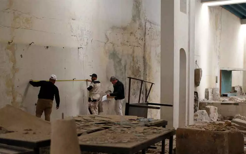 Iraks kulturmuseum i Mosul er på bedringens vei
