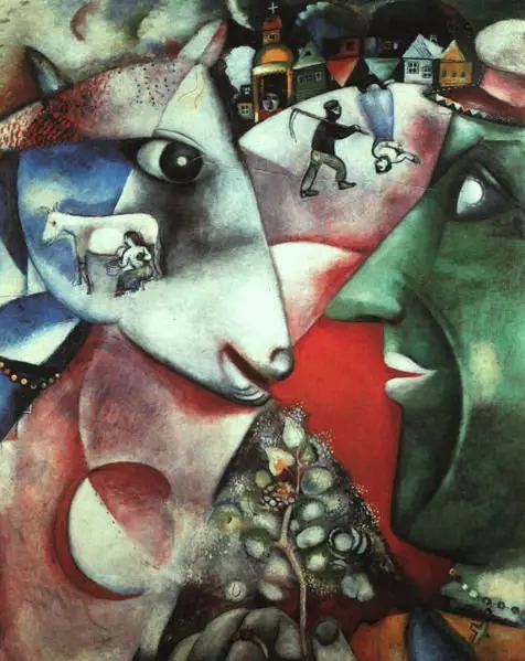 Moi et le village de Marc Chagall