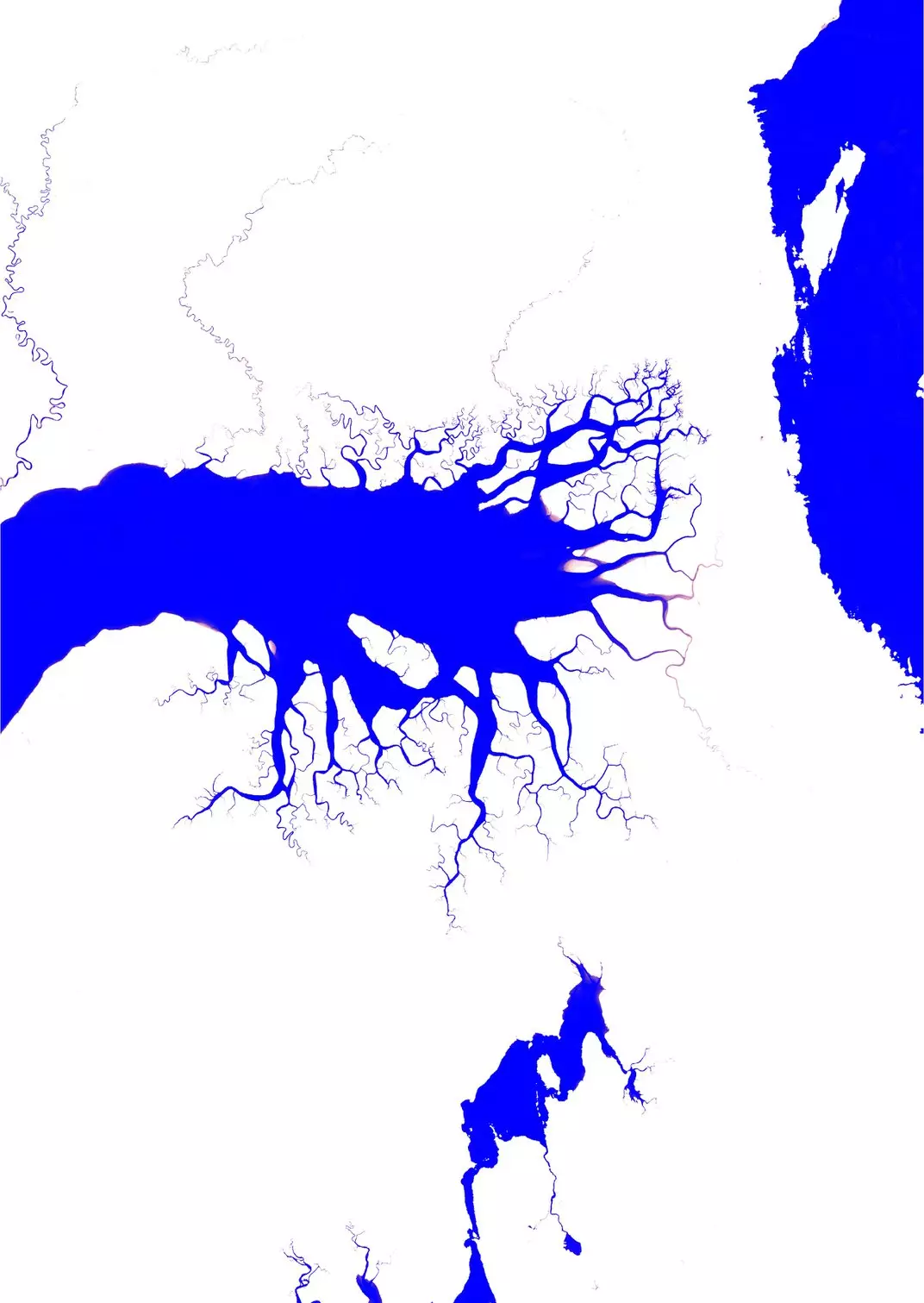 Δορυφορικές εικόνες υψηλής ανάλυσης καταγράφουν εκπληκτική θέα των μεταβαλλόμενων νερών της Γης