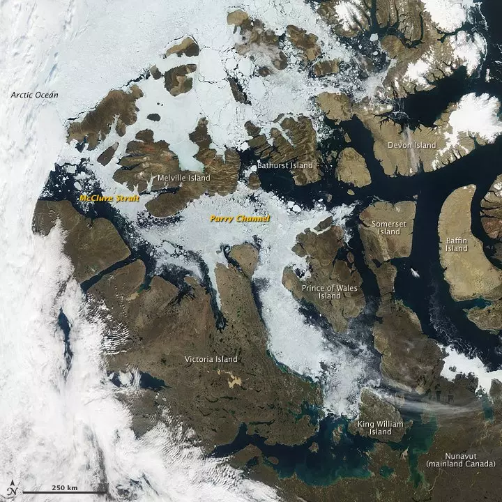D'Arktis leeft aus dem Schnéi nach méi séier wéi et aus dem Äis leeft