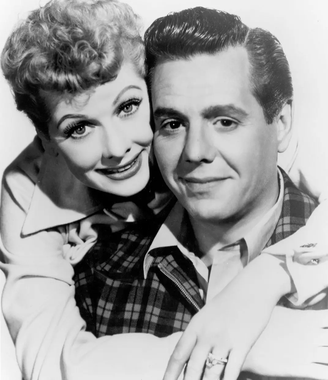 Gambar publisiti Lucille dan Desi pada tahun 1956