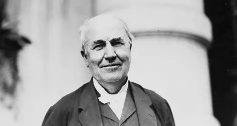 Thomas Edison di sala 1914 de