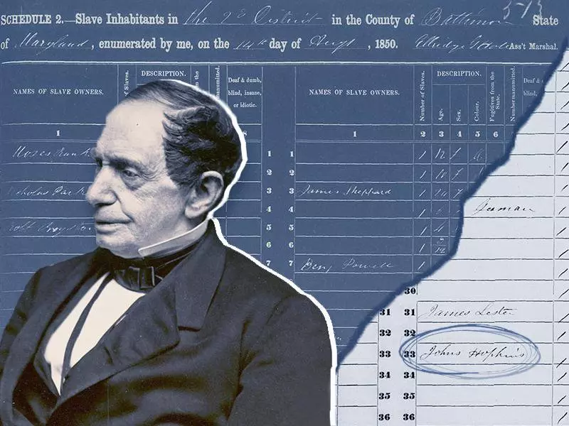 Long Heralded as aabolitionist, Johns Hopkins Enslaved People, Records Show