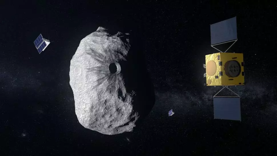 Ọkọ ofurufu kan yoo Tẹle Iṣẹ Asteroid-Smashing NASA lati Diwọn Awọn ipa ti Ipa naa