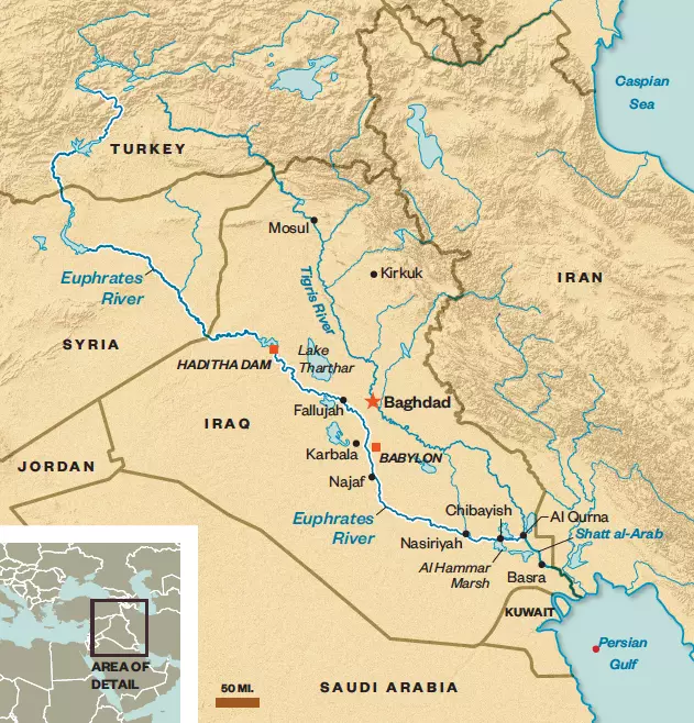 Mitä Eufratin tulevaisuus lumoaa Lähi-idässä? 9778_7