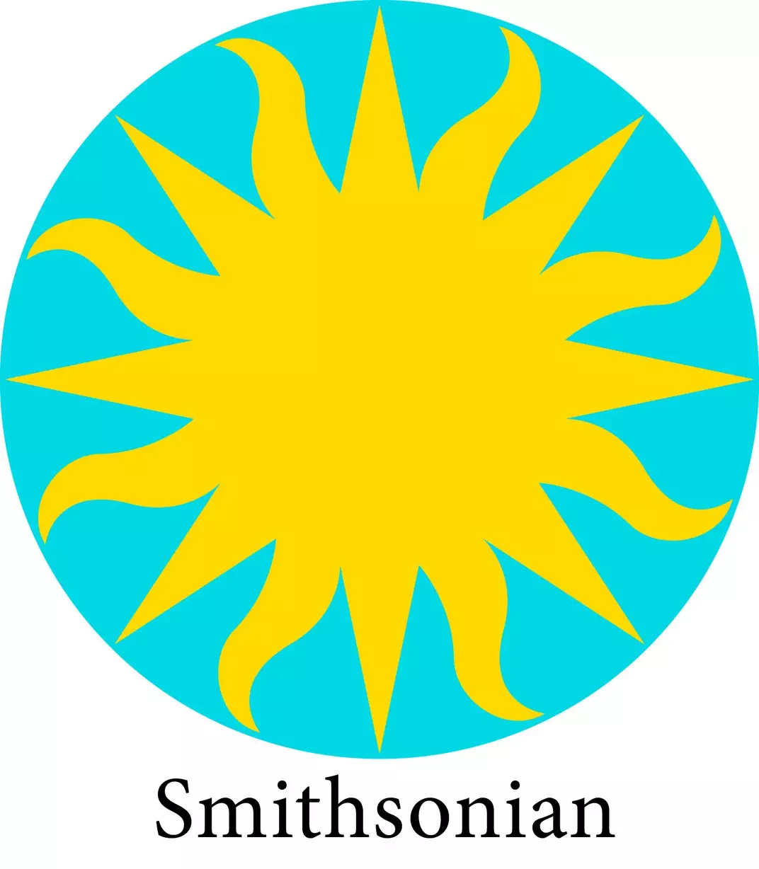 Mai zanen Smithsonian Sunburst Logo ya Mutu
